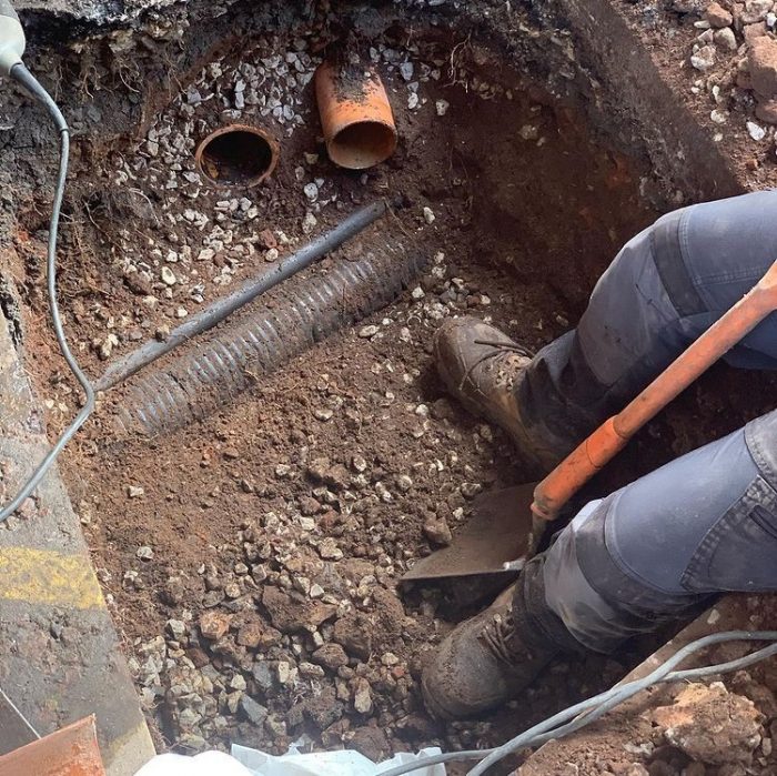 Lead Water Main Replacement Wirral | Trenchless Moling Technique
